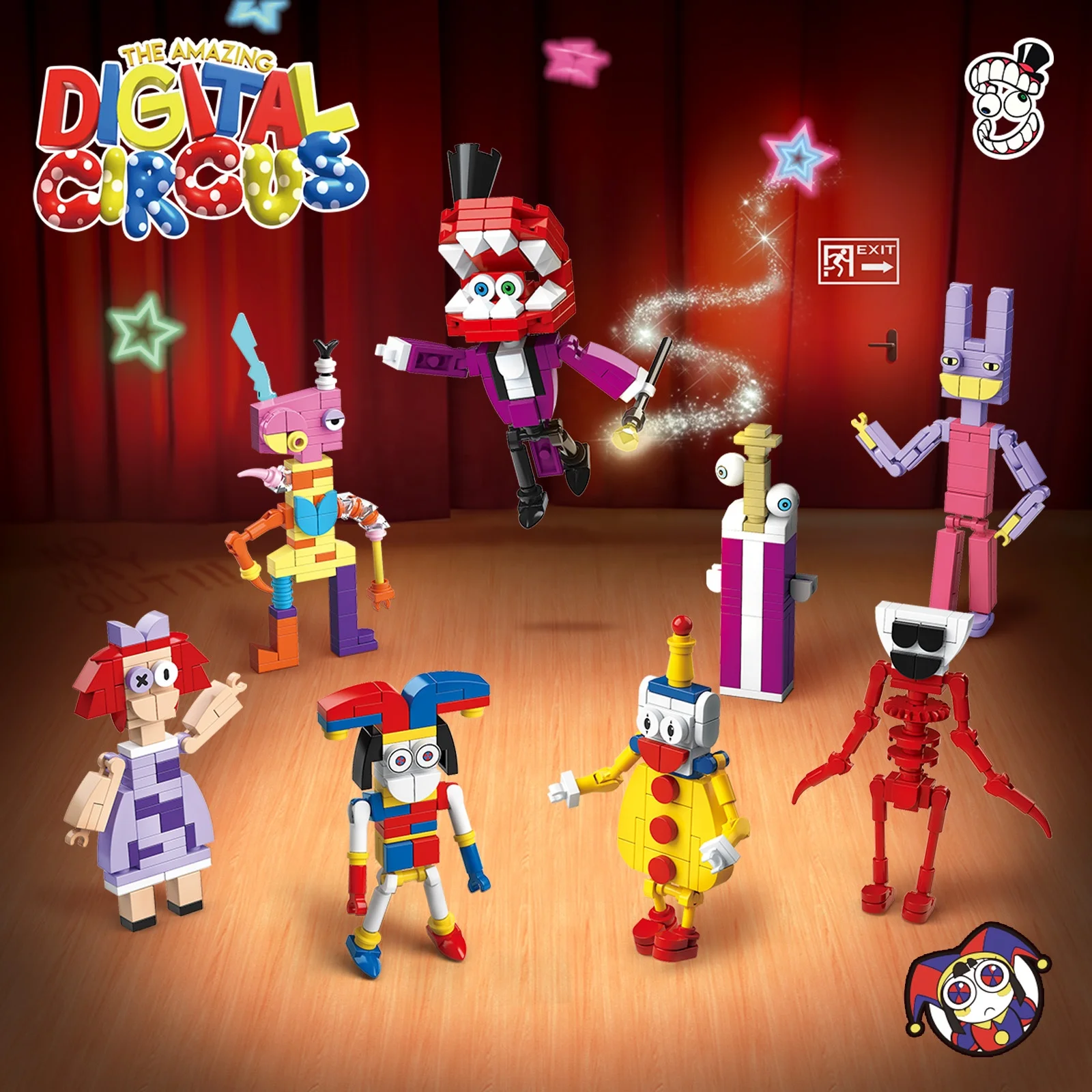 The Amazing Digital Circus Characters Creativity Assembles Cartoon ...