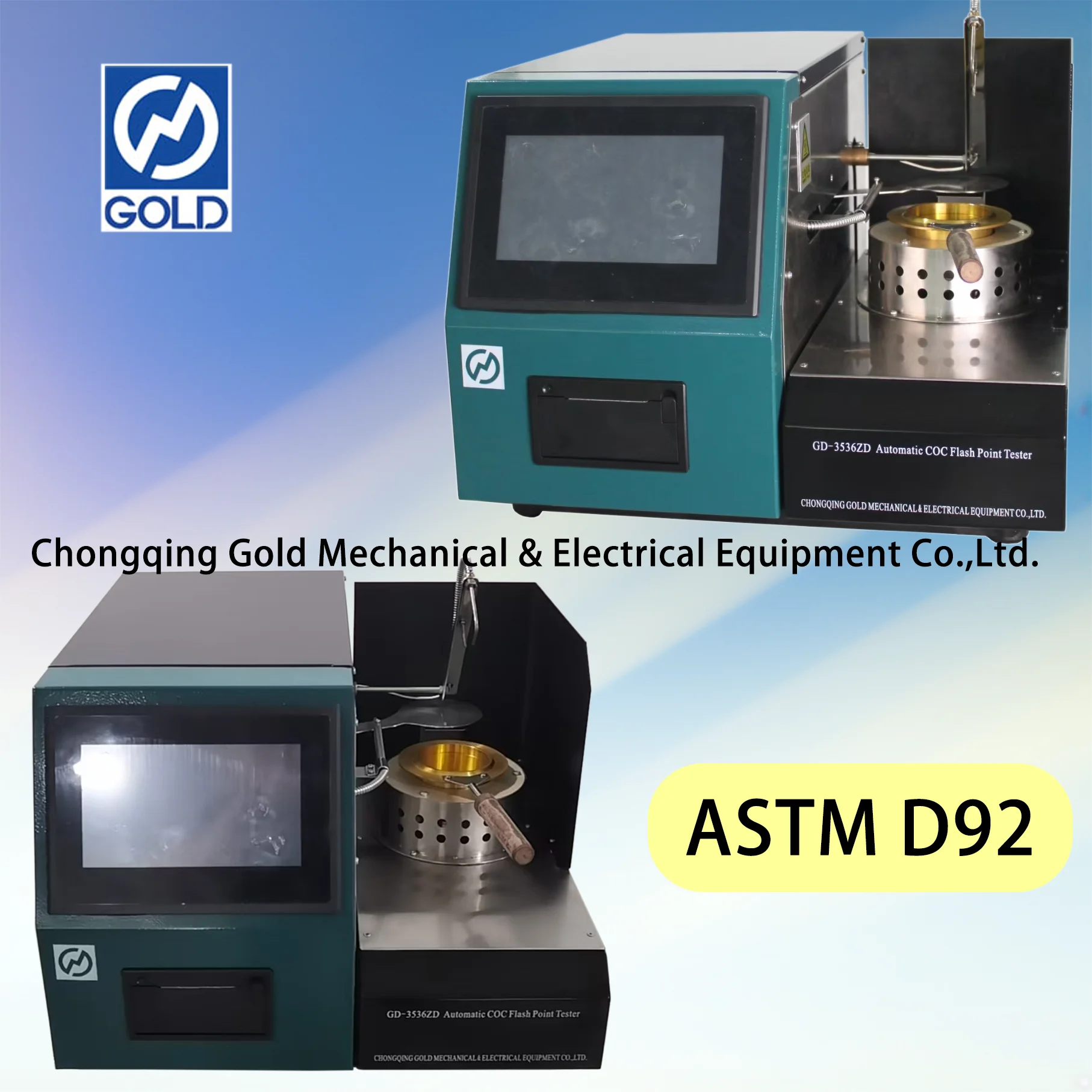 Automatic COC Flash Point Tester ASTM D92 Flash Point Analyser by ...