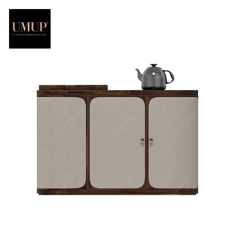 Umo Living Room Console Table Formal Movable Sideboard/solid Wooden ...