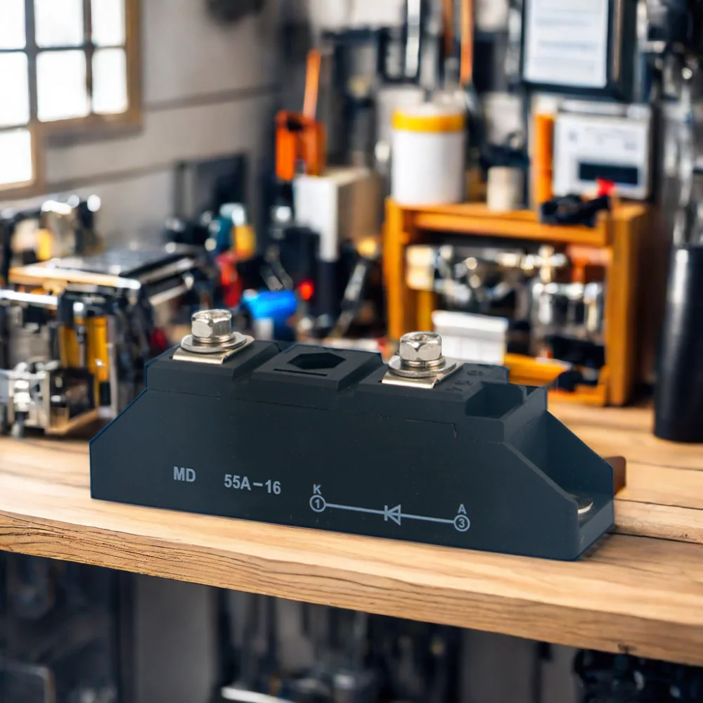 Single Pv Solar Energy Diode Module Md55a 1600v 50hz Output Frequency ...