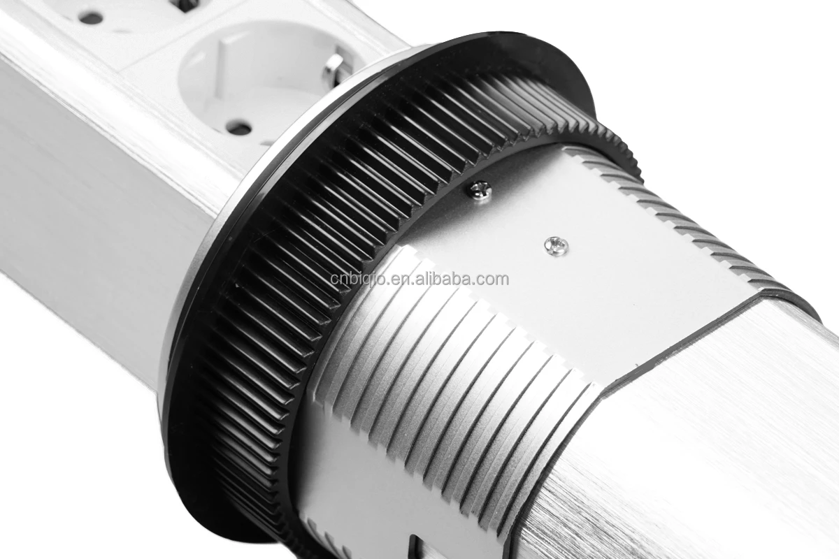 Table Mounted Pop Up Socket With 2 Outlets,Usb A Usb C (type-c) Ports ...