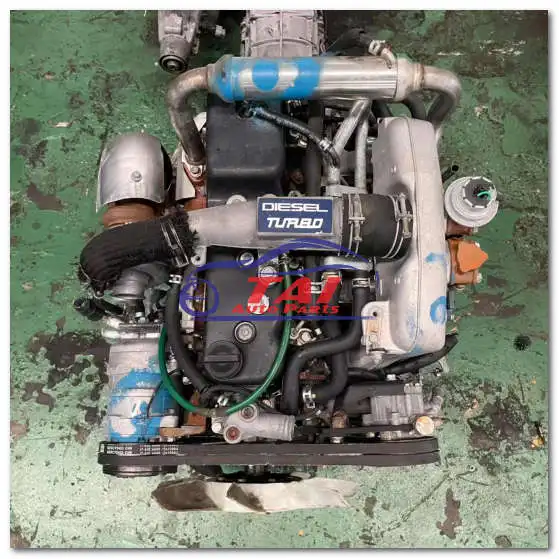 Japanese Used Diesel Engine 4jb1 4jb1t Engine With Turbo And Gearbox ...