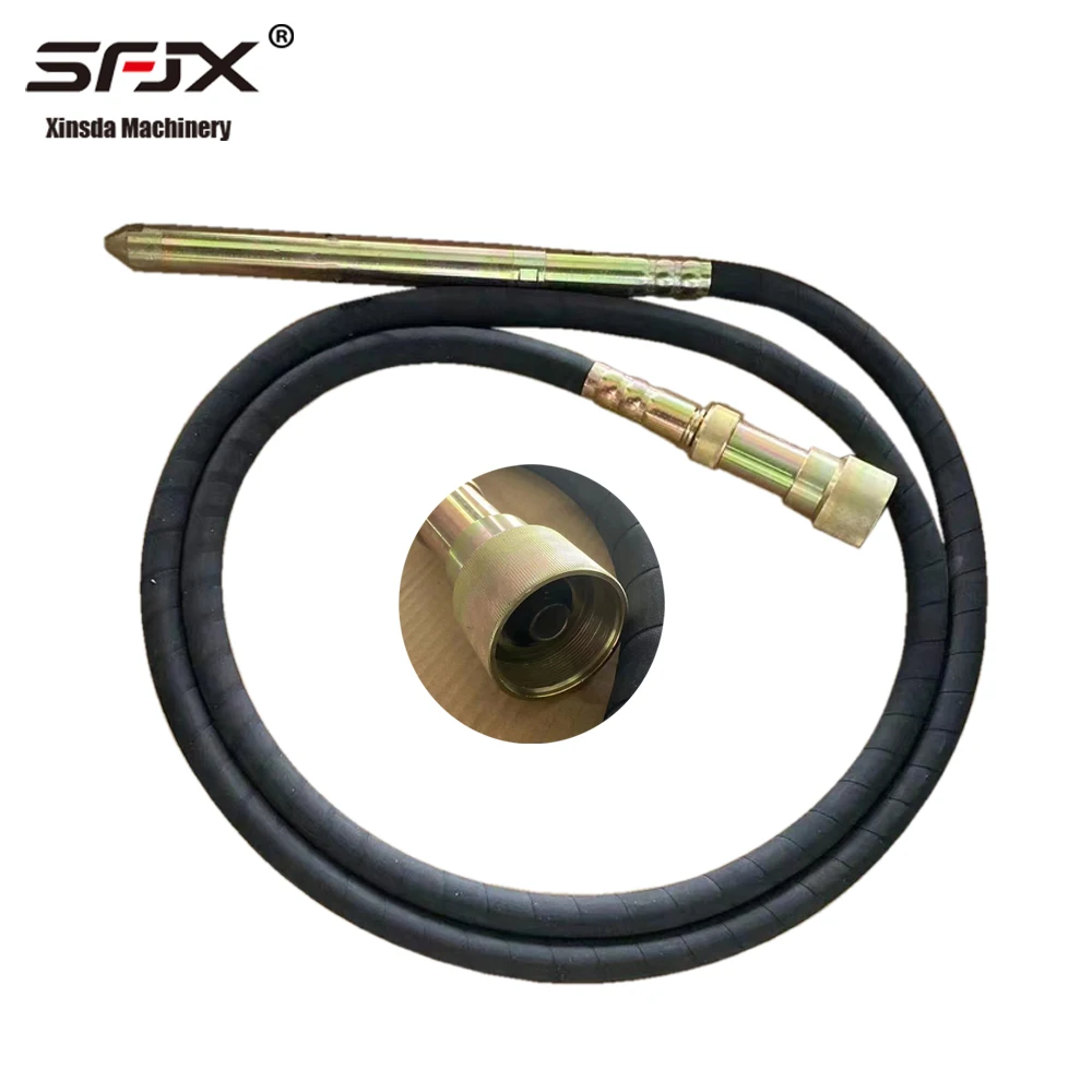 Indonesia Type Coupling Concrete Vibrator Poker Needle Shaft Rod ...