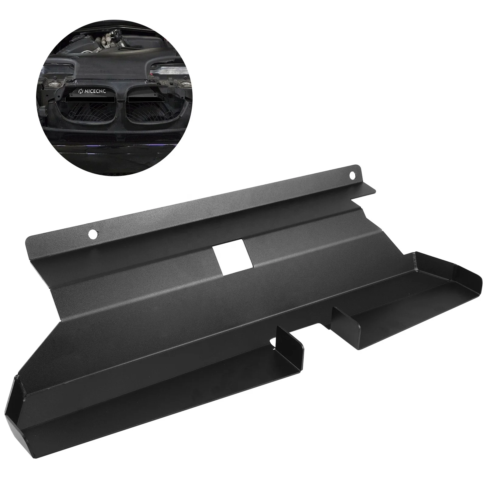 BEVINSEE Air Intake Scoops for BMW E46 - Dynamic & Durable