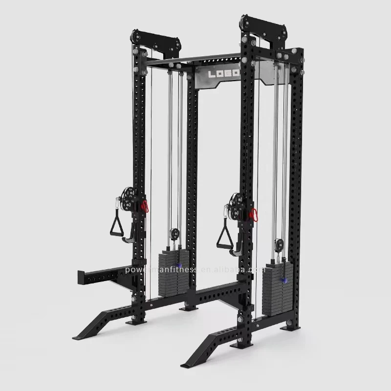 Crossover Cable Gym Fitness Equipment - Power Cage Machine