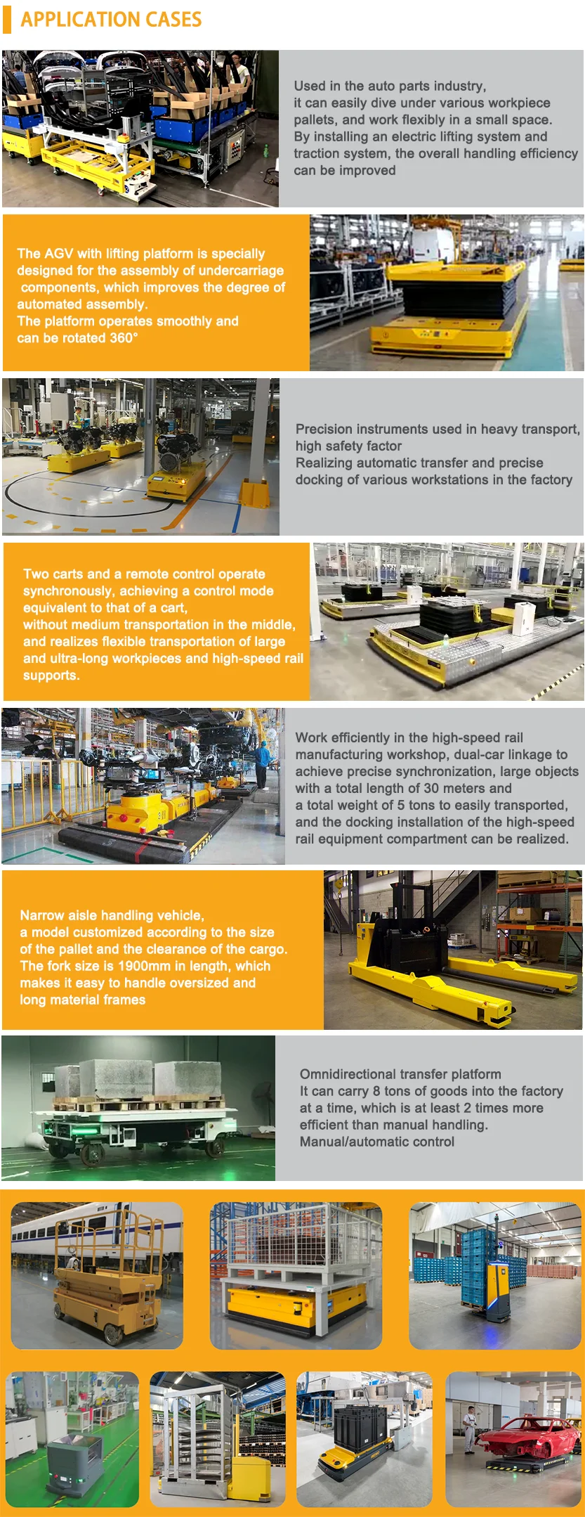 AGV Automated Guided Vehicle - Efficient Material Handling