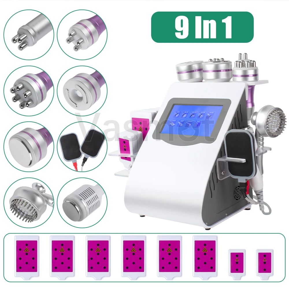 New 9 In 1 Beauty Machine With Trolley Body Machine Face Lifting Body ...