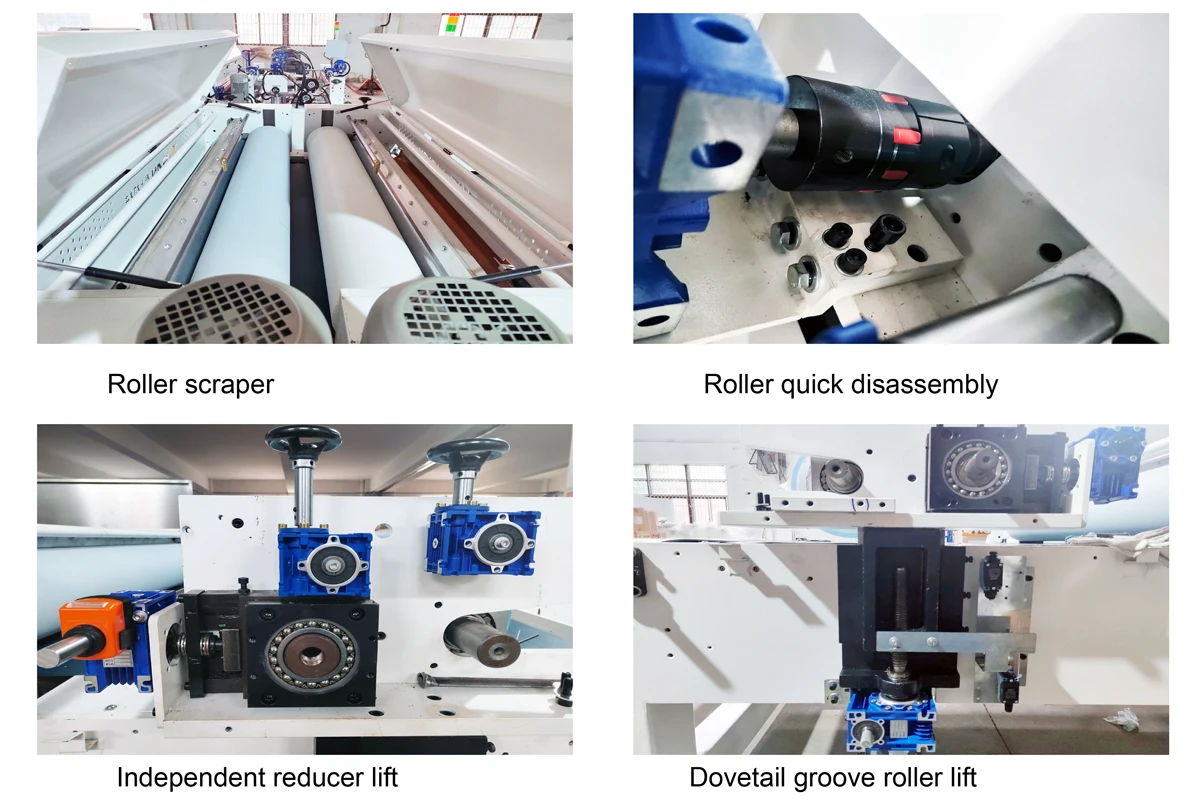 Uv Double Roller Coater Machine Roll Chemical Coating for Furniture ...