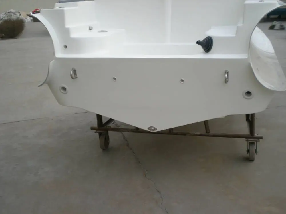 Luxury RIB Yacht 430cm - Rigid Hull Fiberglass Inflatable Dinghy
