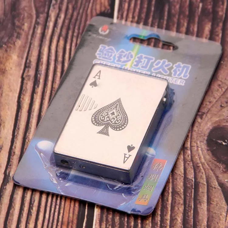 Wholesale Lighter Jet Torch Turbo Playing Cards Lighter Windproof Metal ...