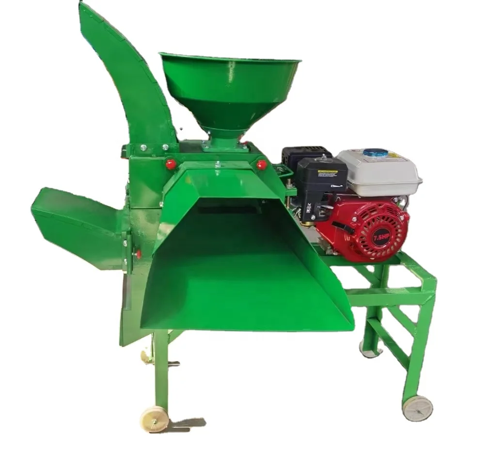 Factory Price Farm Grass Shredder / Dry Fresh Corn Straw Stalk Chopper ...