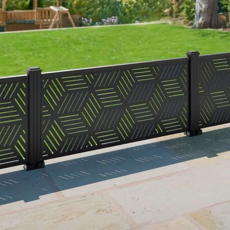 Outdoor CNC Laser Cut Fence Panels - Weatherproof & Stylish
