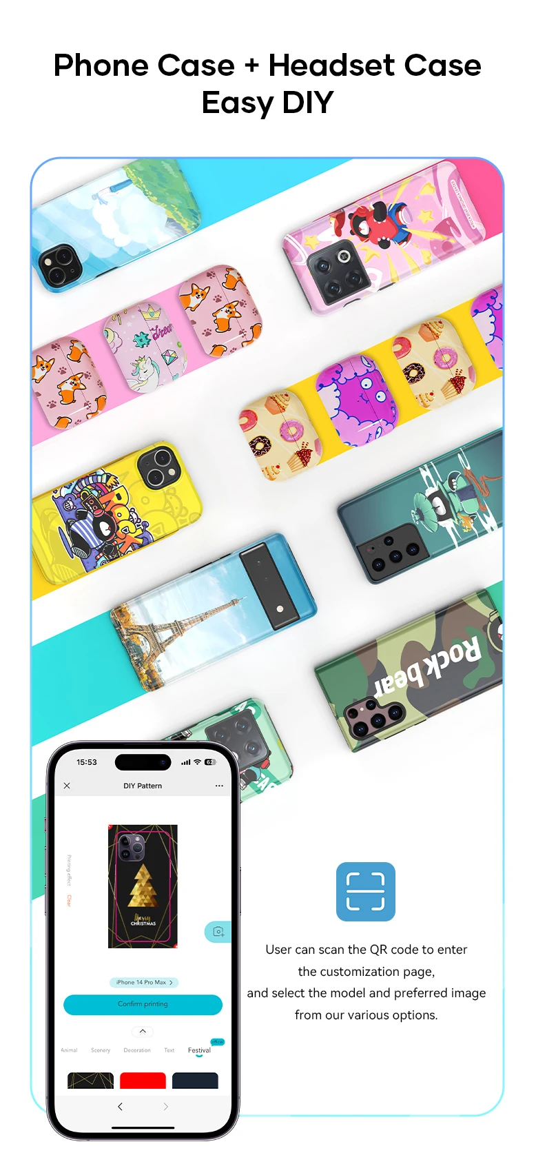 Customize Phone Cases with Sublimation Printer - Rock Space