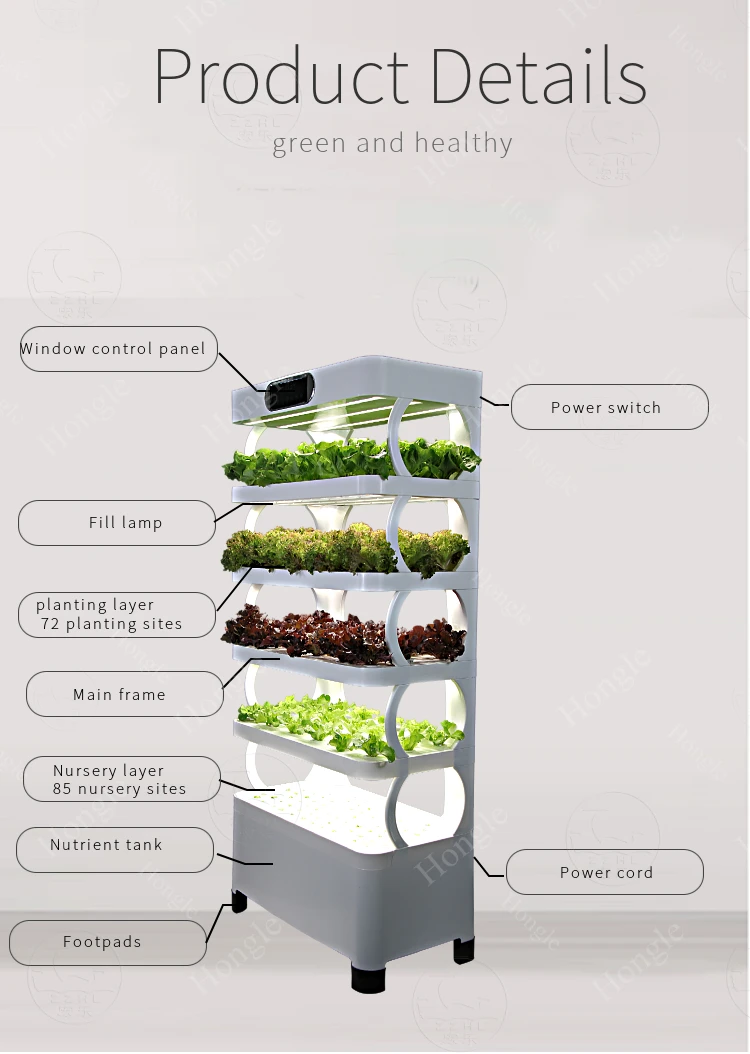 Hydroponic Vegetable Planter - Easy Indoor Growing
