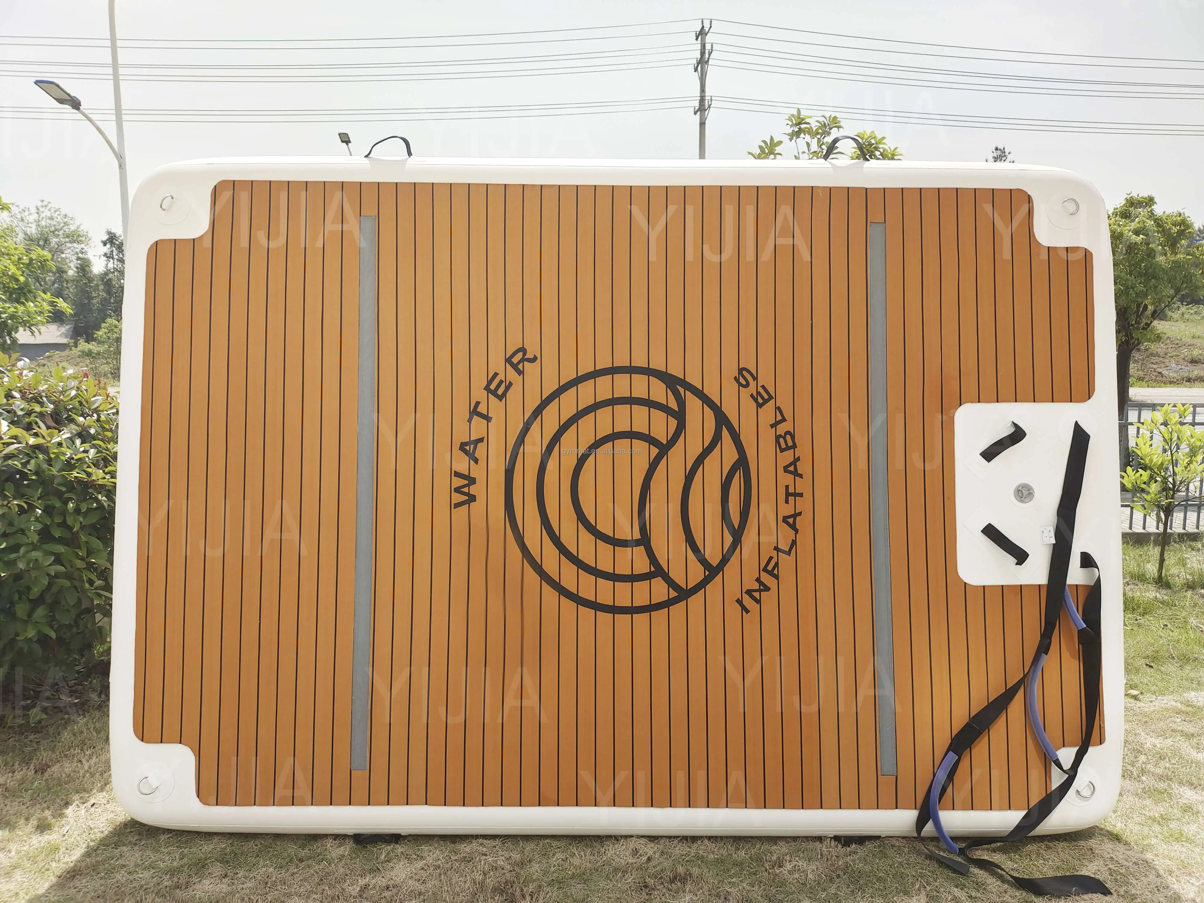 Outdoor Inflatable Swim Island - Floating Entertainment