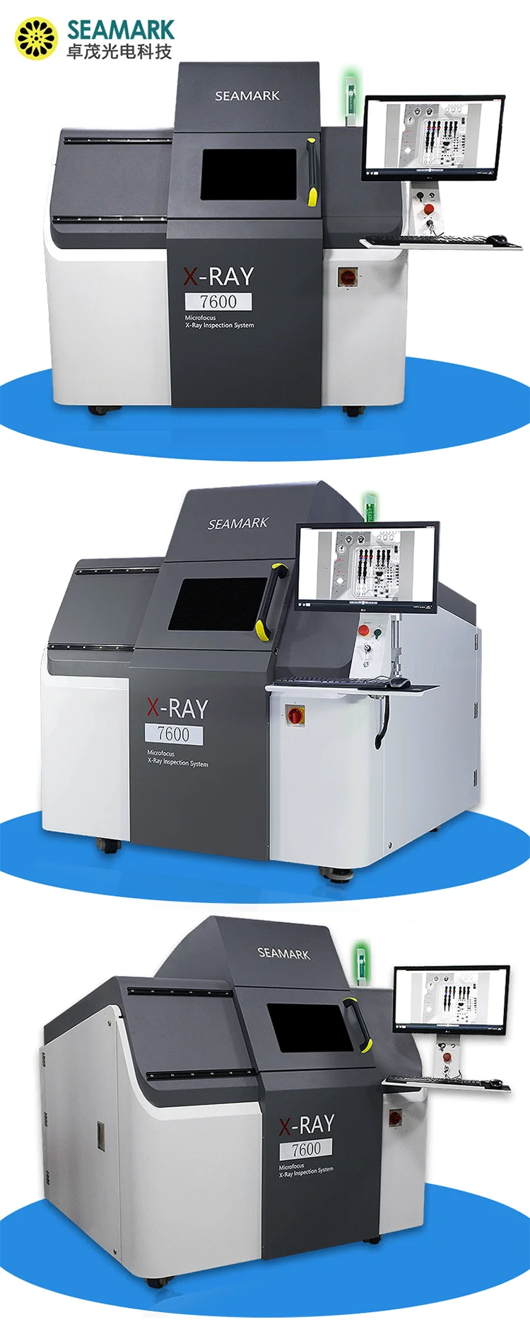 Seamark X7600 X-Ray Inspection Machine for PCB Testing