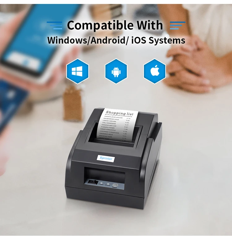 Xprinter XP-58IIL - Reliable Direct Thermal Receipt Printer
