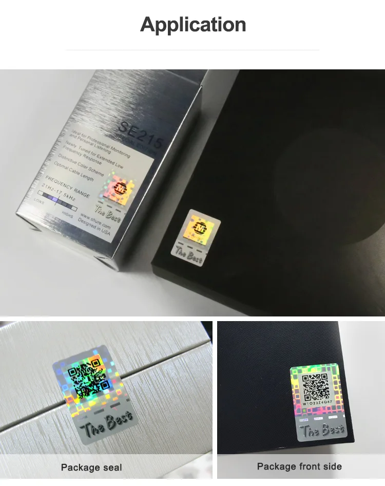 3D Dynamic Laser Holographic Anti-Counterfeiting Label