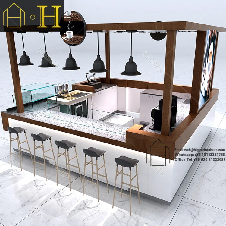 Customized Ice Cream Shop Counters - Stylish & Functional