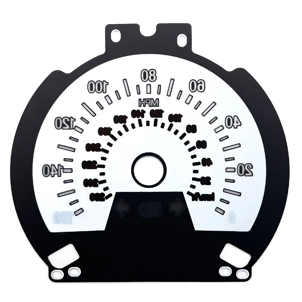 Custom Manufacture Plastic Dashboard Digital Speedometer Panel For Car ...