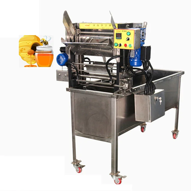 Automatic Honeycomb Frame Uncapping Machine Motorized Uncapper Honey ...