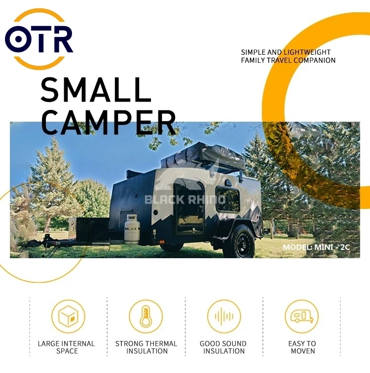 Vanuatu Otr Double Fold off Road China 4X4 Camper Trailers