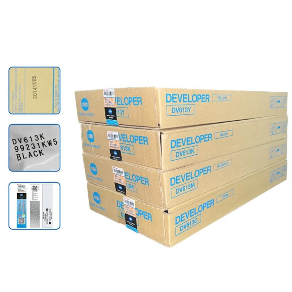 Genuine Dv613 Developer For Konica Minolta Bizhub C8000 Copier Original ...
