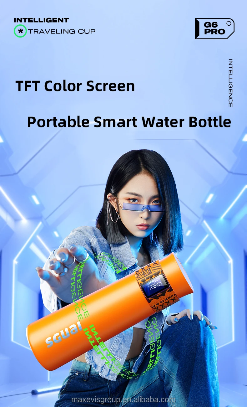 Smart Water Bottle - 316 Stainless Steel Thermos