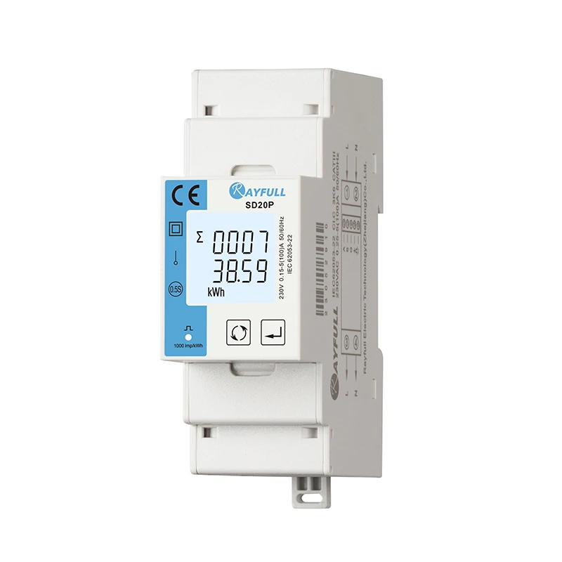 Rayfull SD20P 1 Phase Current Voltage Measurement kWh Meter| Alibaba.com