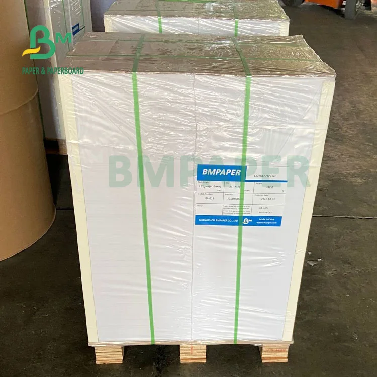 C2s Glossy Art Paper For Brochure Offset Printing Couche Paper In Roll ...