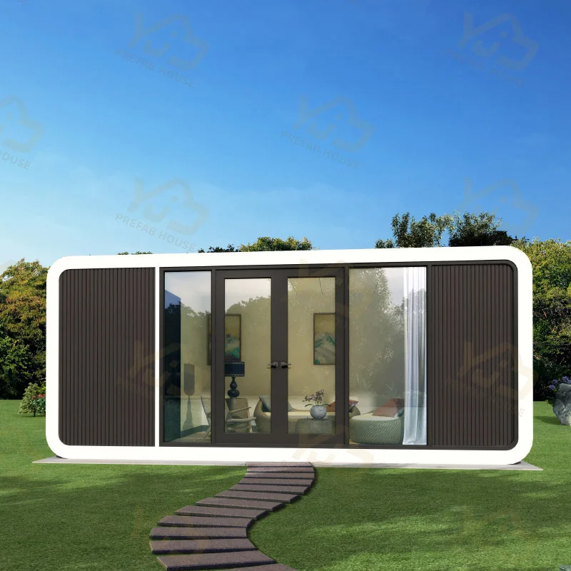 Modern Design Prefab Houses Living Room Garden Pod Living Container ...