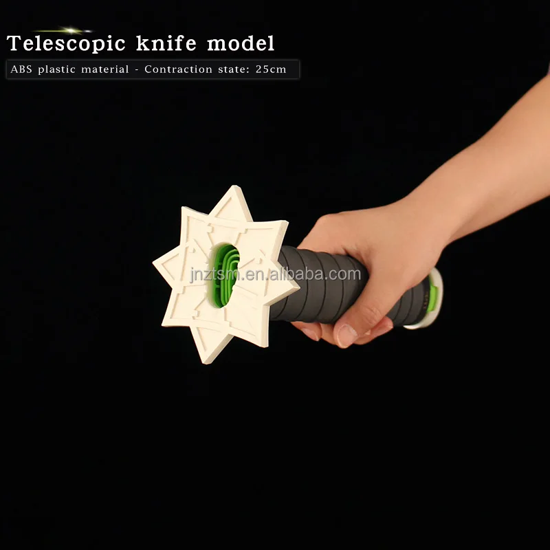 100cm Anime Sword - Retractable Plastic Katana for Cosplay