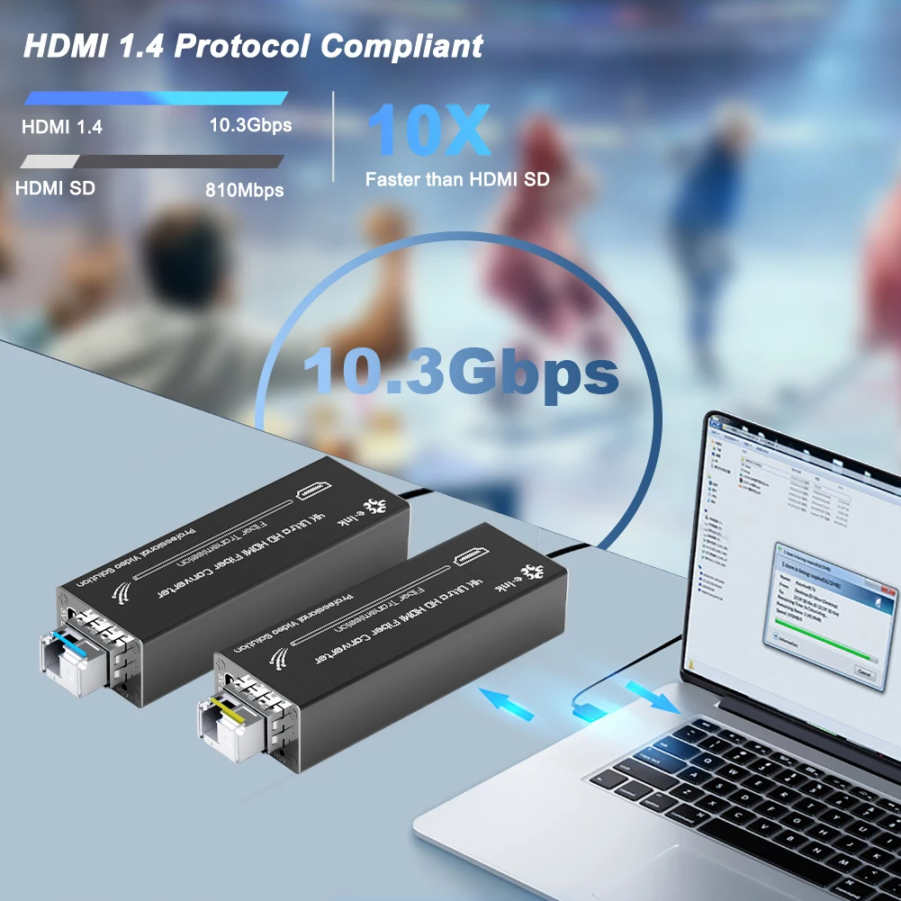 Micro Mini 4k Hdmi Fiber Extender - Buy Micro Mini 4k Hdmi Fiber ...