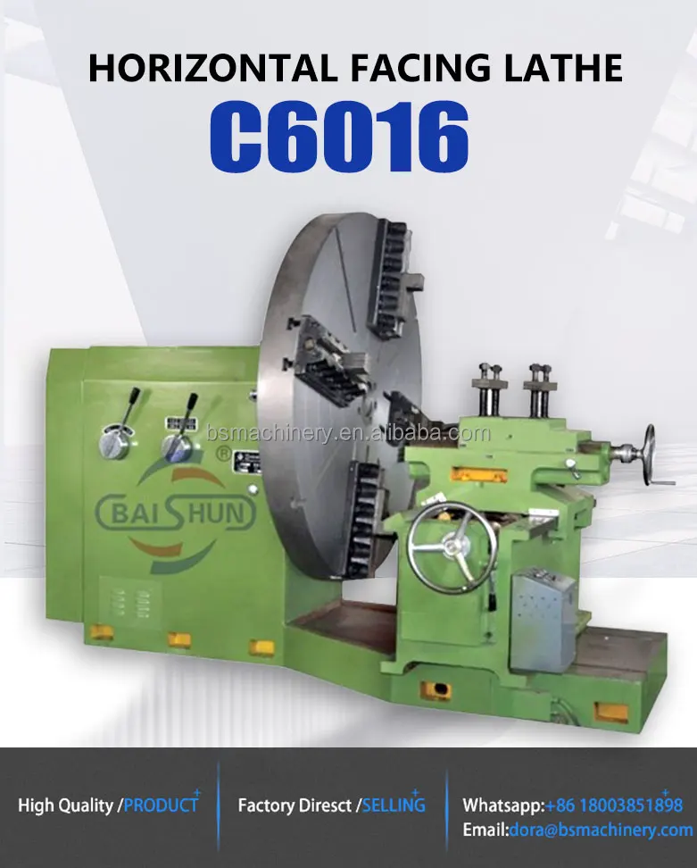 Big Head Conventional Face Lathe Machine C6016 C6020 C6025 C6030 Big ...
