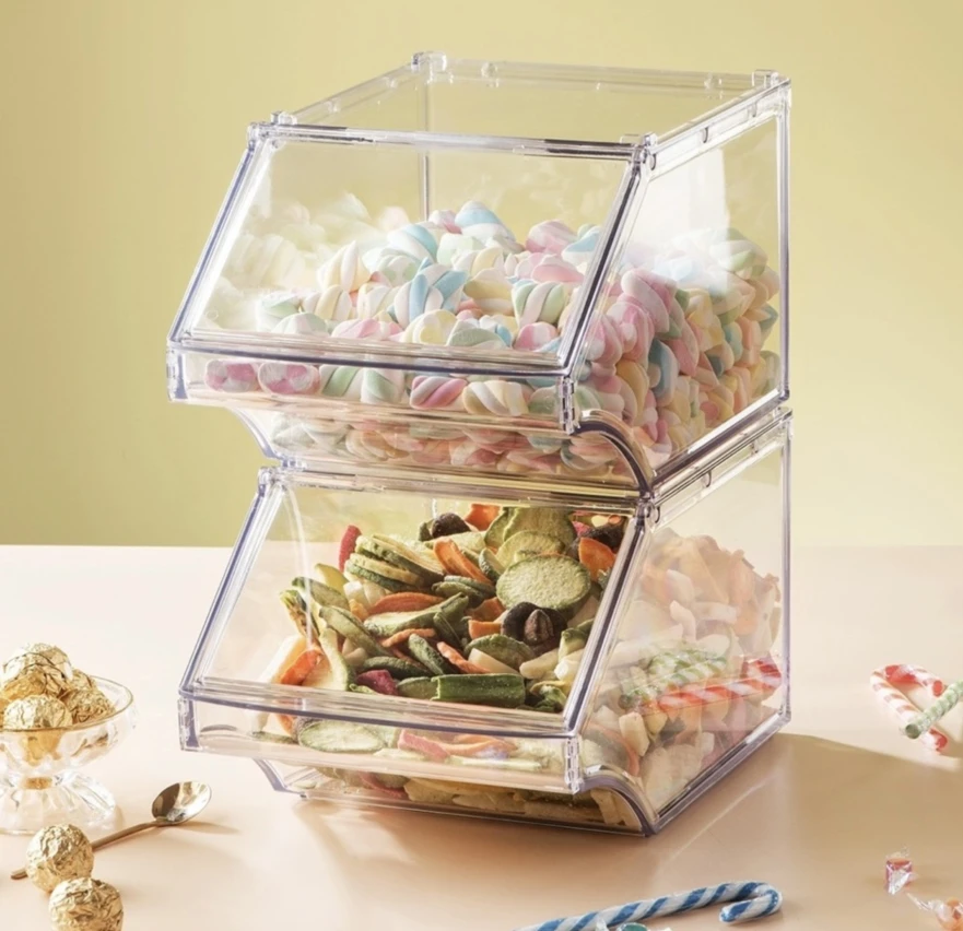 Acrylic Candy Bins - Durable, Transparent Storage Solutions