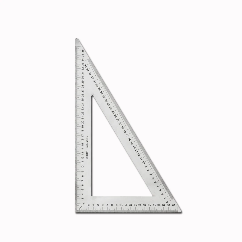 230x400mm Stainless Steel Straight Square Woodworking Decoration ...