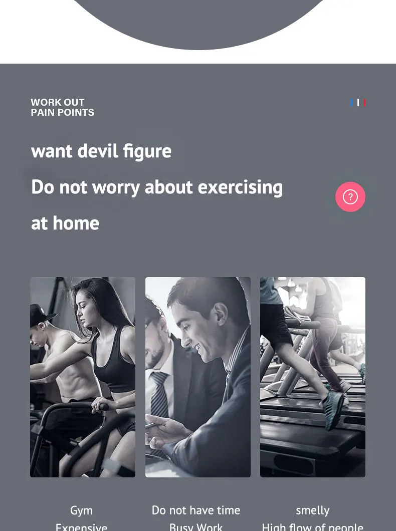 Legs Foot Cycle Mini Under Desk Elliptical Stepper Machine Cross ...