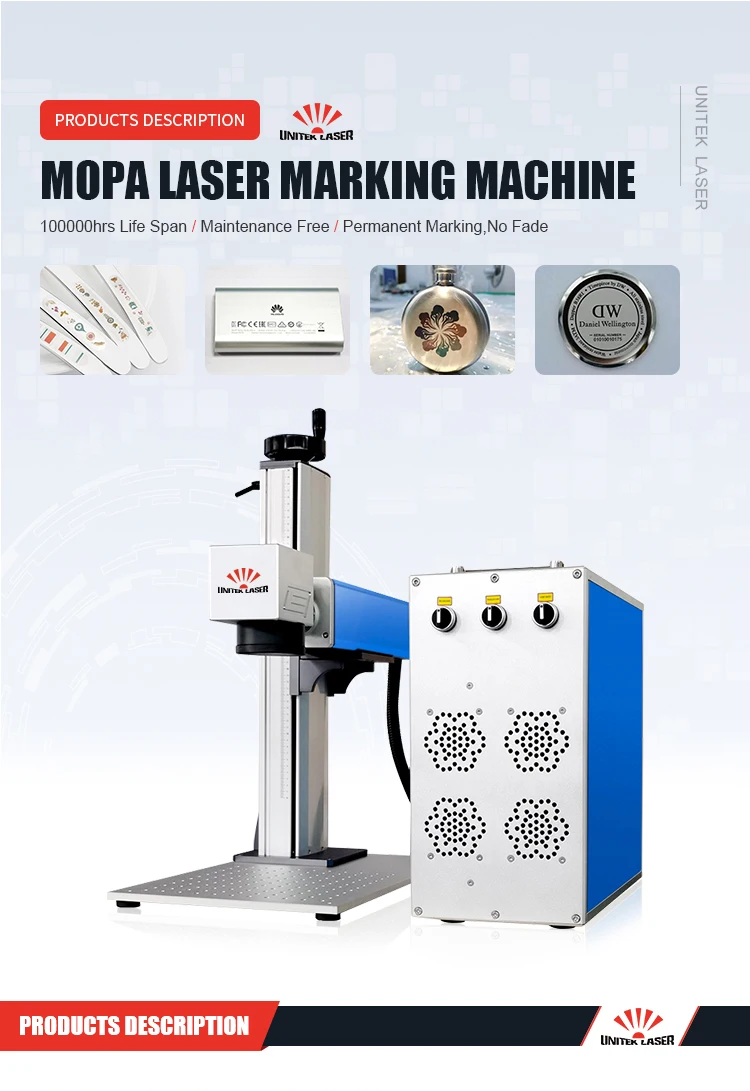 Jpt M8 Mopa Fiber Laser Mark Machine - Competitive Price