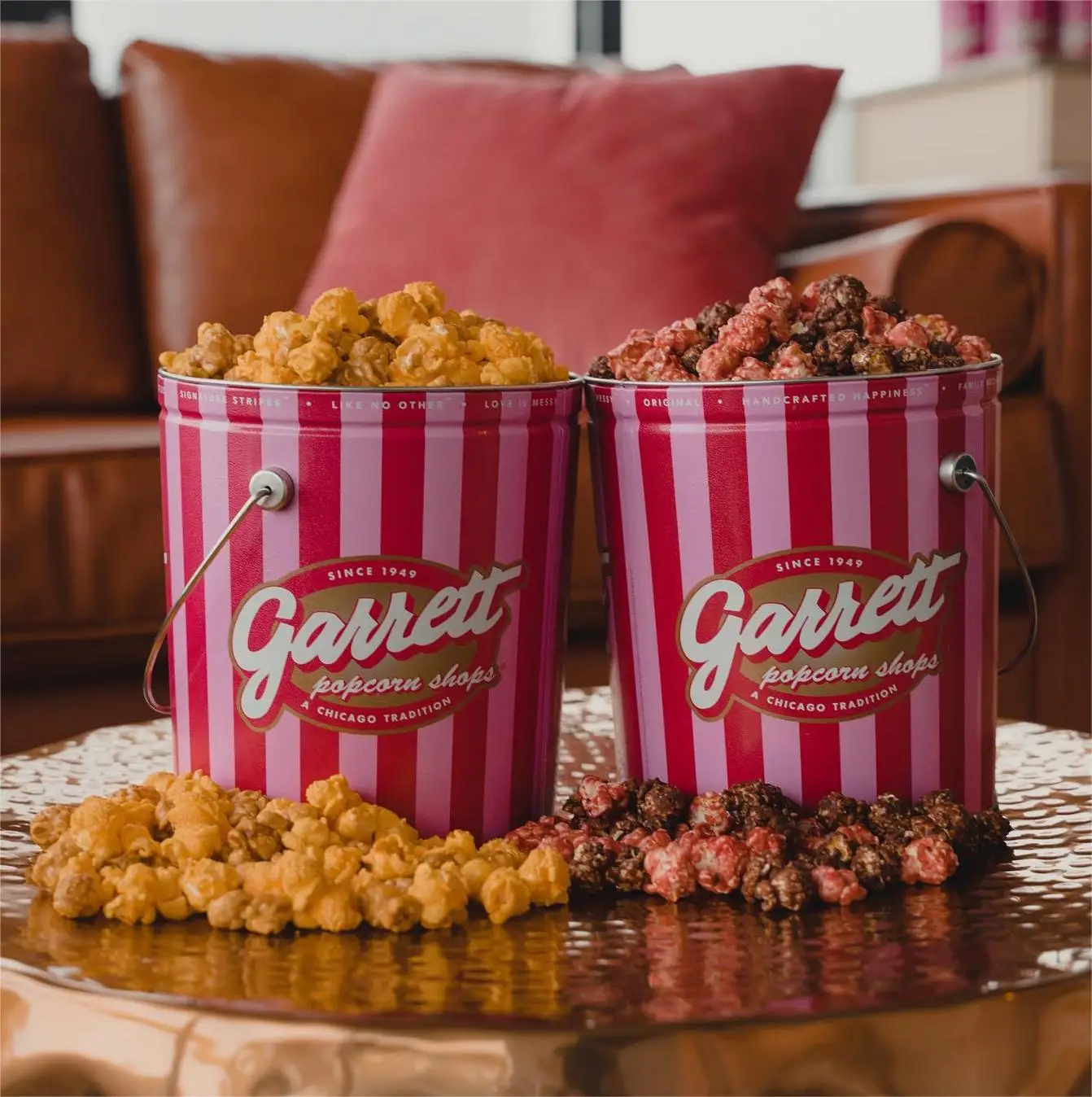 2024 OEM Custom Printing Large Popcorn Food Grade Metal Tin Bucket ...