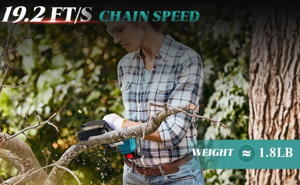 DIY High Power Handheld Chainsaw - 6 Inch Mini Electric Saws
