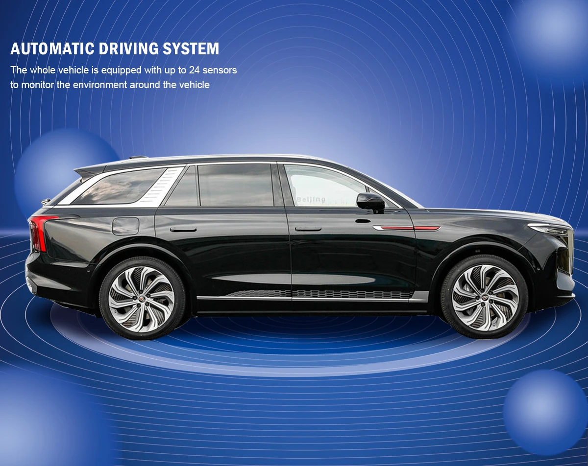 High Speed Luxury Flagship Suv Factory Price Vehicle Hongqi E-hs9 Ev ...