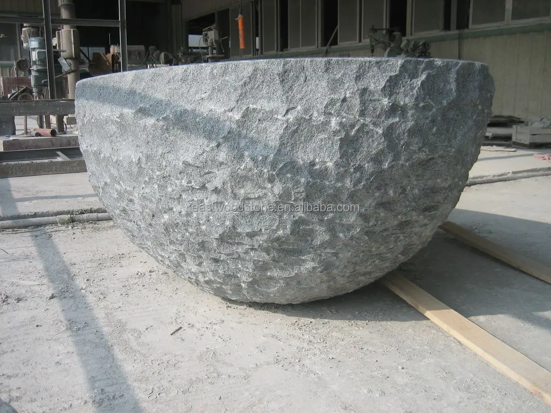 Natural Granite Stone Bath Tub Freestanding And Showers - Buy ...