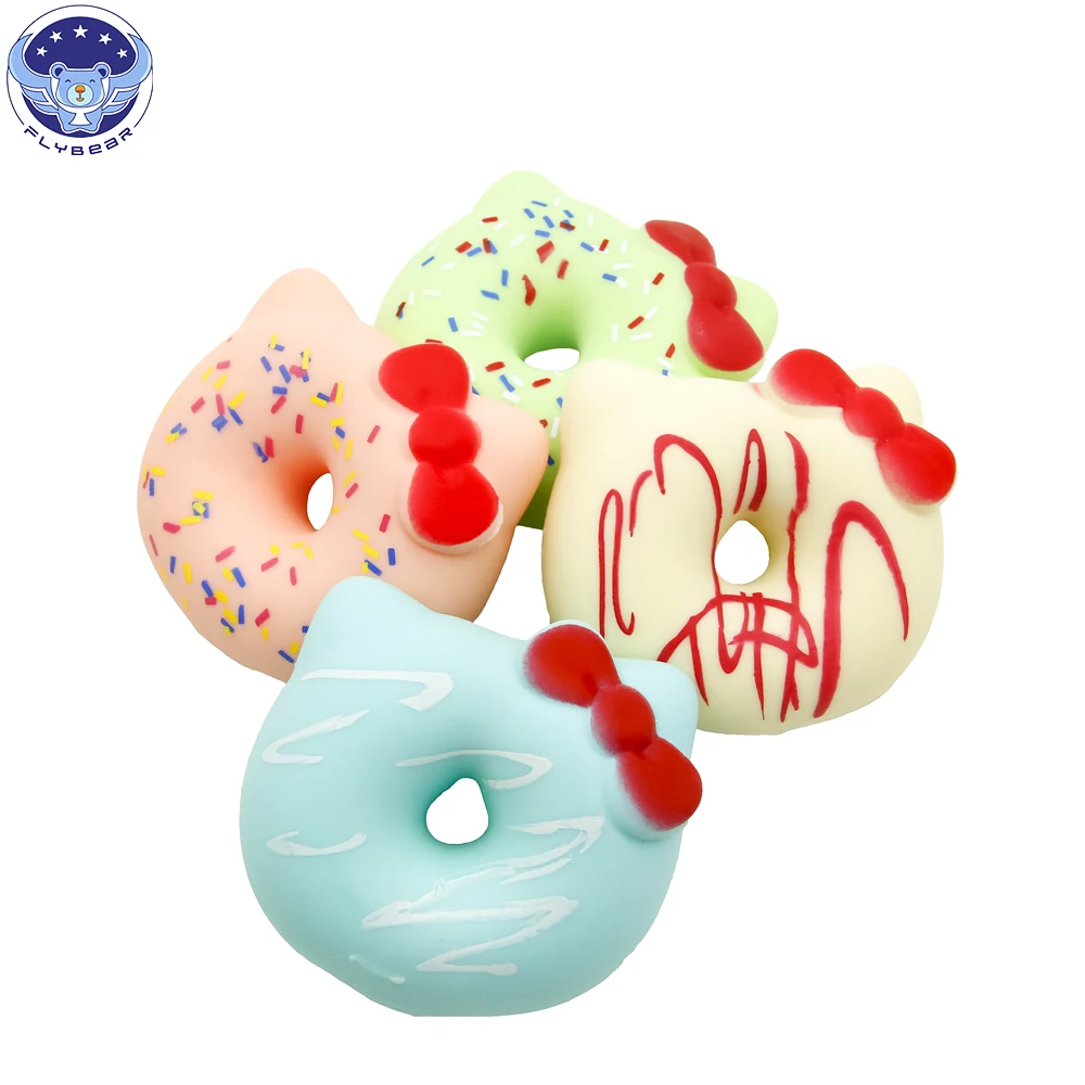Customized Stretch Sensory Toy Doughnut Squishies Stress Squeeze Tpr ...