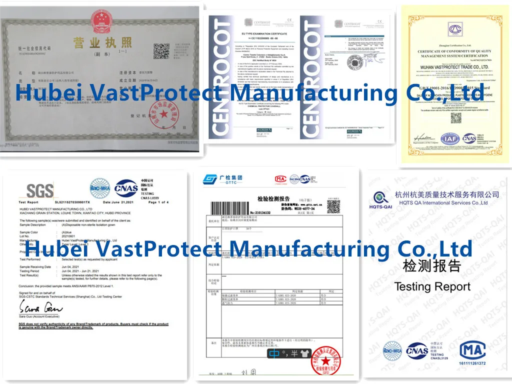 Vastprotect CE Cat3type56 Coveralls - Anti-Static & Waterproof