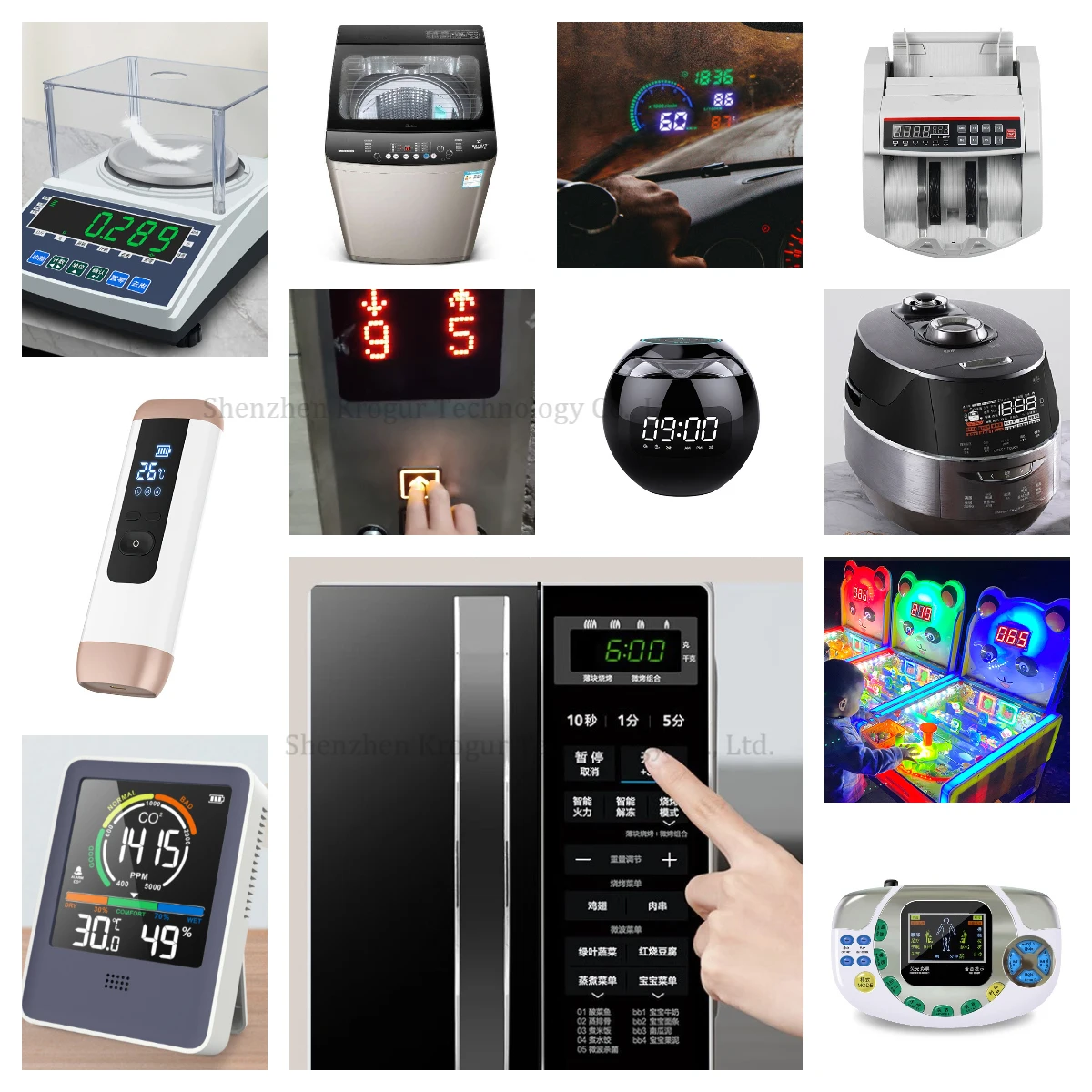 Round Dot Matrix Font 8x8 Rgb Led 32x32mm3mm Led Display - Buy 8x8 Led ...