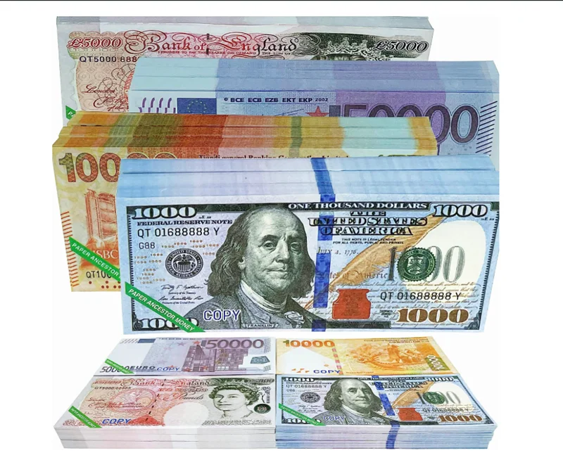 Ancestor Money Joss Paper Hell Bank Note Spirit Ghost African Ancestor ...