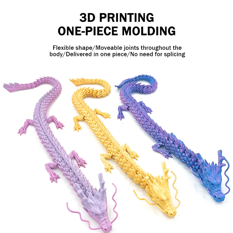 2025 3D Printing China Dragon Activity Decoration Hot Sale