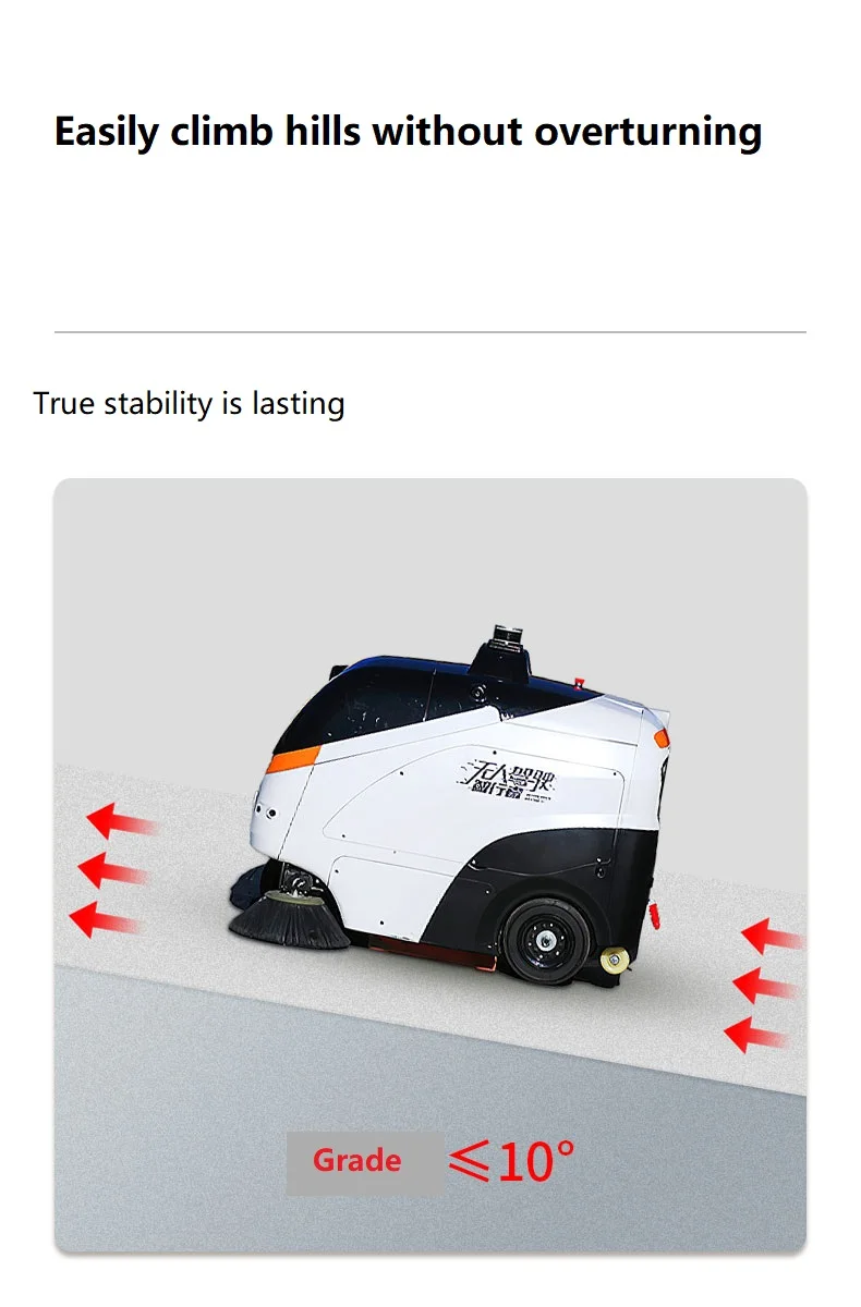 Road Cleaning Sweeper Machine - Intelligent & Efficient