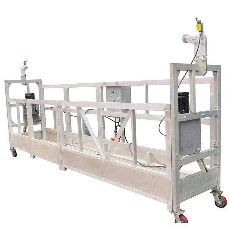 Powered Gondola Cradle Suspended Platform Hoist ZLP800 Aluminum Alloy ...