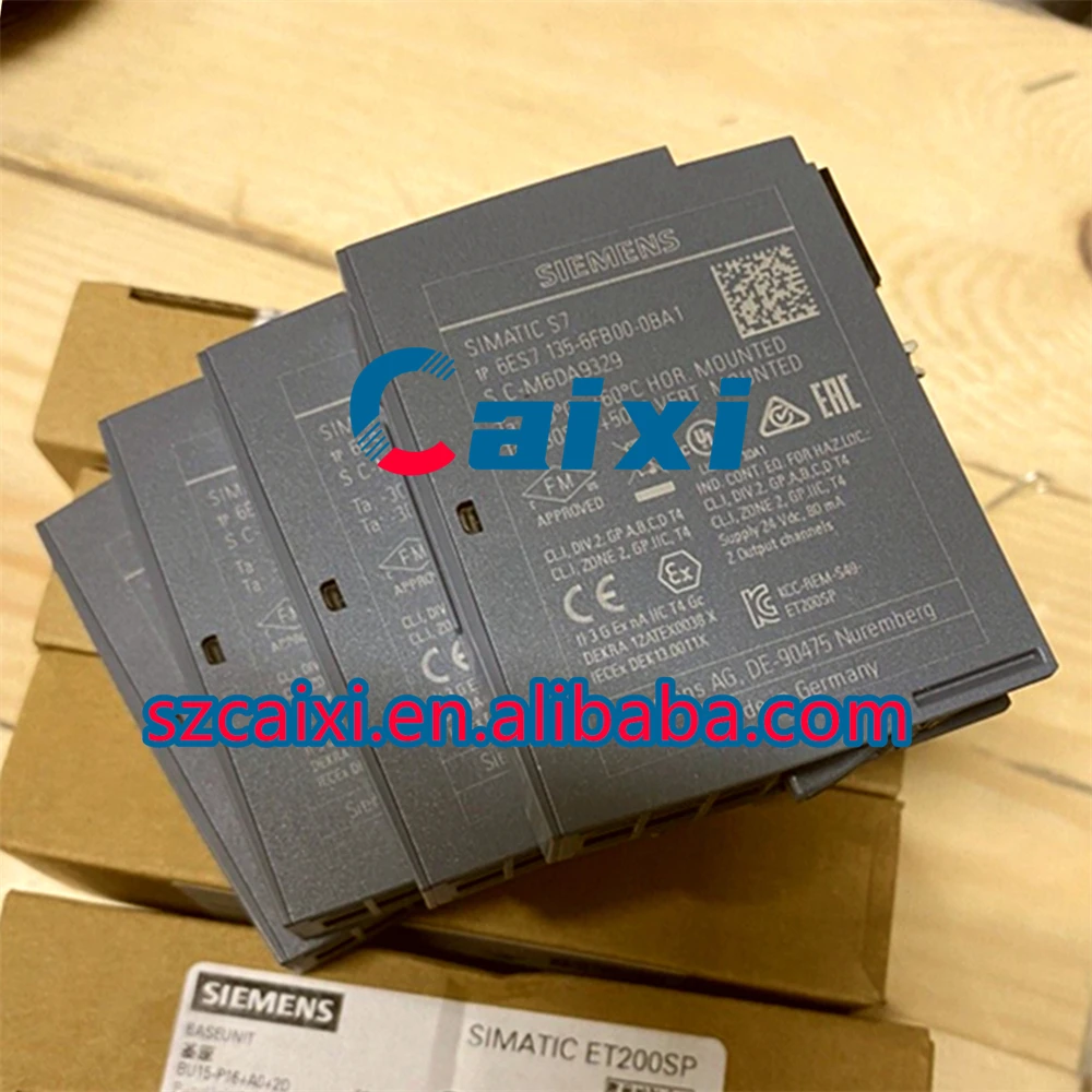 High Quality Simatic Et 200sp,Analog Output Module 6es7135-6fb00-0ba1 Plc Module ...
